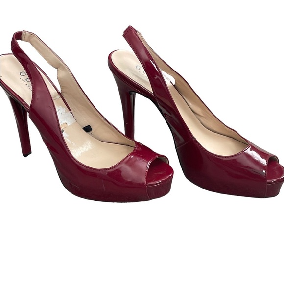 Guess | Shoes | Guess Dark Red Sexy Going Out Vampire 9s Style 5 Inch ...